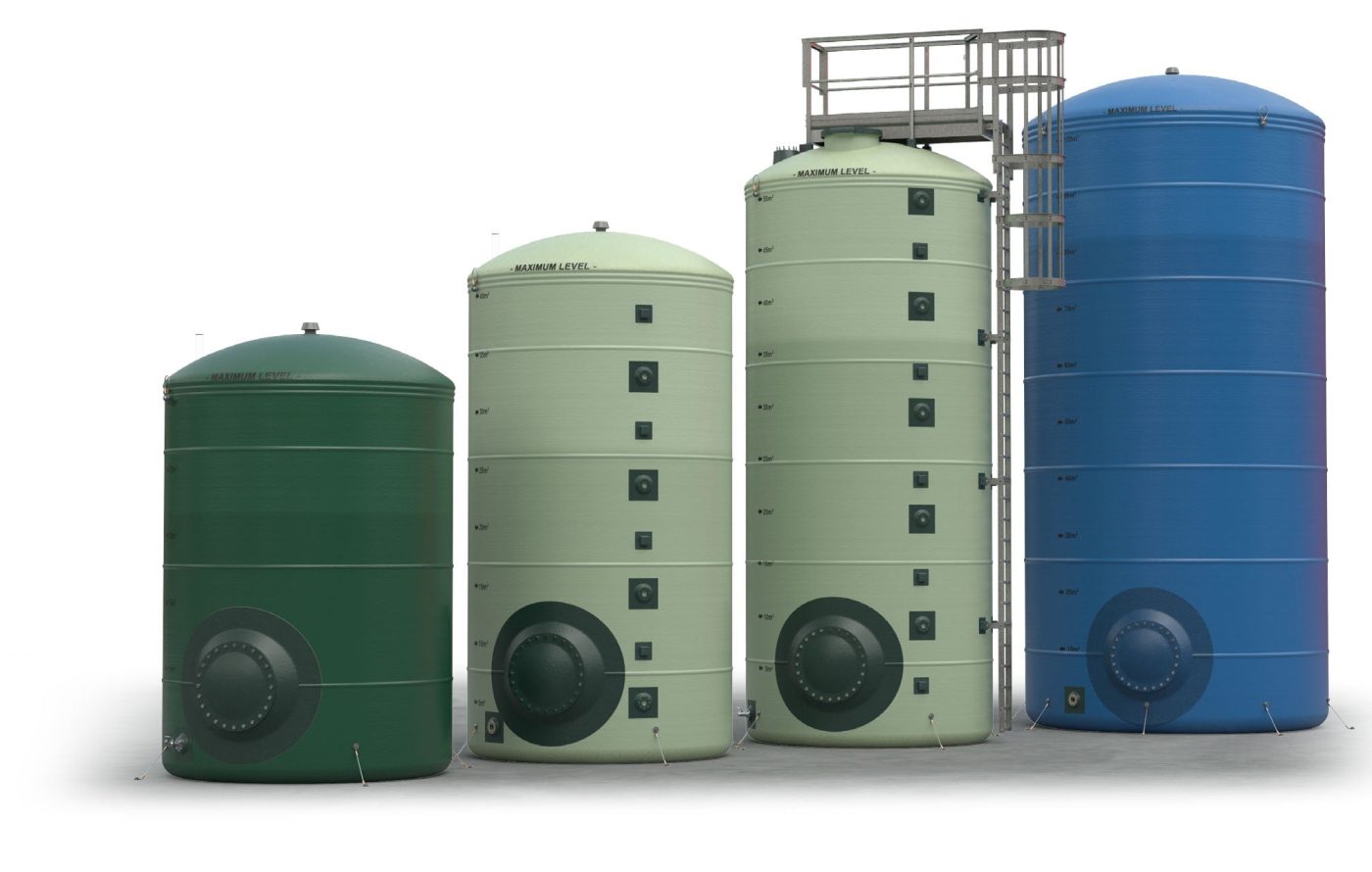 Customised Storage Tanks - Camplas Technology Ltd